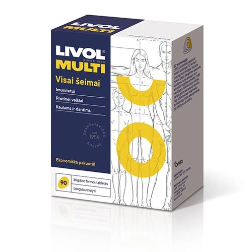 LIVOL MULTI TOTAL Family tab. N90 - InternetineVaistine.lt