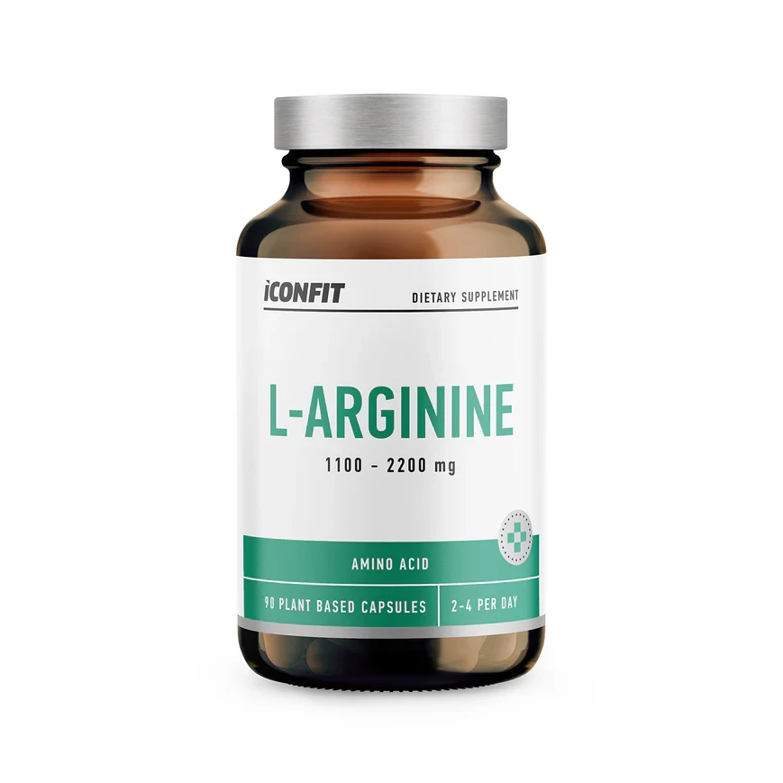 ICONFIT L-Argininas 1100mg kaps. N90, 90 vnt. - InternetineVaistine.lt