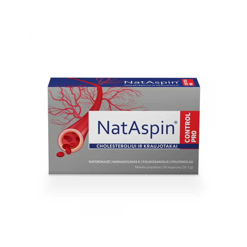 NATASPIN Control Pro kaps. N30 - InternetineVaistine.lt