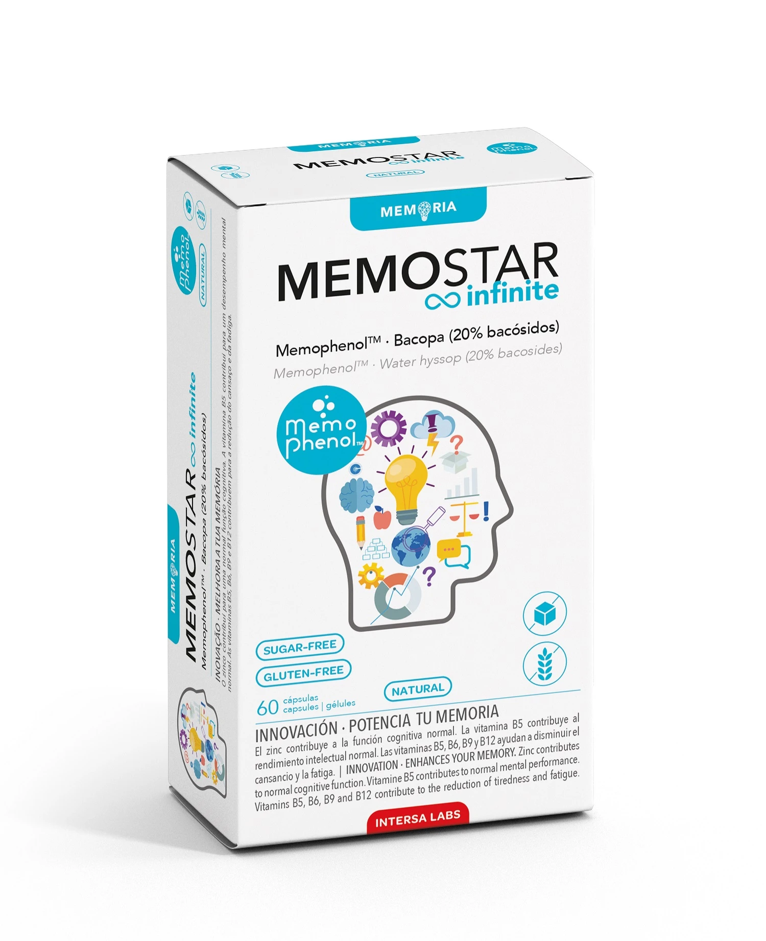 INTERSA LABS MEMOSTAR INFINITE kaps. N60 - InternetineVaistine.lt