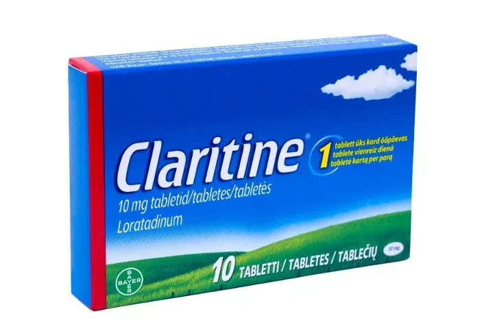 CLARITINE 10mg tab. N10 - InternetineVaistine.lt